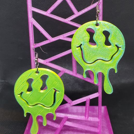 💍 dripy rave face・ STL File for 3D printing・Cults