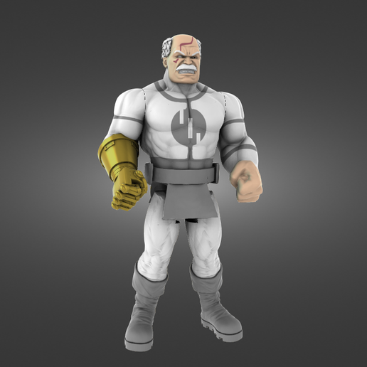 🦸 Conquest articulated action figure・ STL File for 3D printing・Cults