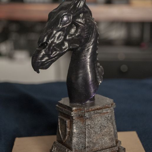 👤 Thestral Bust - Harry Potter Collection・3D Print with the Ender 3 V2 ...