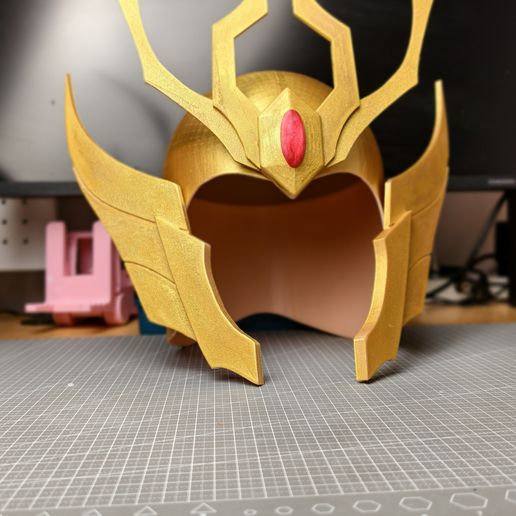 ♍ Saint Seiya Virgo Shaka Helmet・ 3MF File for 3D printing・Cults