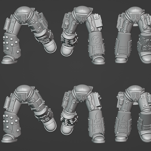 🐦 RG Assault and Destroyer Legs・Free 3D File for ・Cults