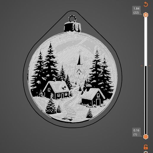 Free STL file Village in winter 🎄 ・Object to download and to 3D print・Cults