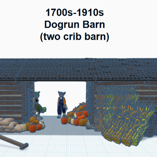 🍂 Dogrun Barn (HO SCALE)・Free 3D File for ・Cults