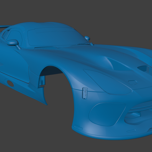 🚗 RC BODY 2013 SRT VIPER GTS-R Le Mans CRYSLER 1/10 3D PRINT STL・ STL ...