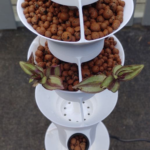 Archivo OBJ Evogrow: una torre de agua hidropónica modular 🪴 ・Diseño ...