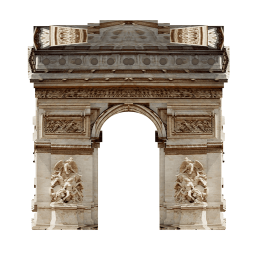 3D file Triumphal Arch ️ ・3D printing template to download・Cults