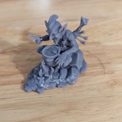 STL file DND Character - Goblin Cooking 👺 ・3D printing model to ...