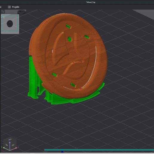 🚗 Mazda Center Cap to Dezent wheel・Free 3MF File for 3D printing・Cults