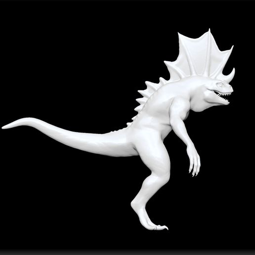 🦎 lizard creature・ STL File for 3D printing・Cults