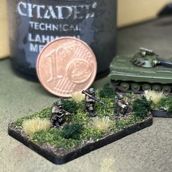3D printed 15mm Soviet Infantry Platoon • made with Phrozen Mighty 12k ...