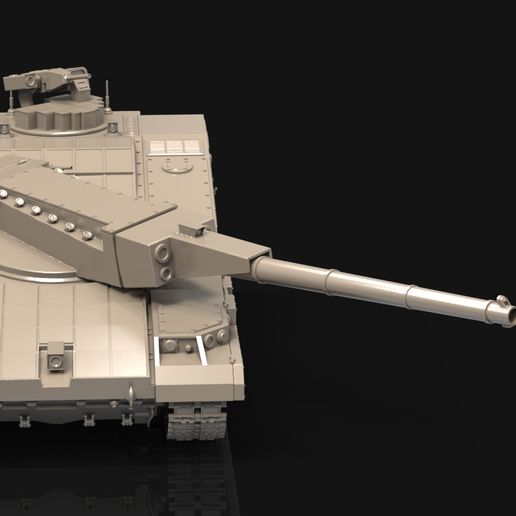 🪖 Object-490 1/35 SCALE 3D print model・Free 3D File for ・Cults