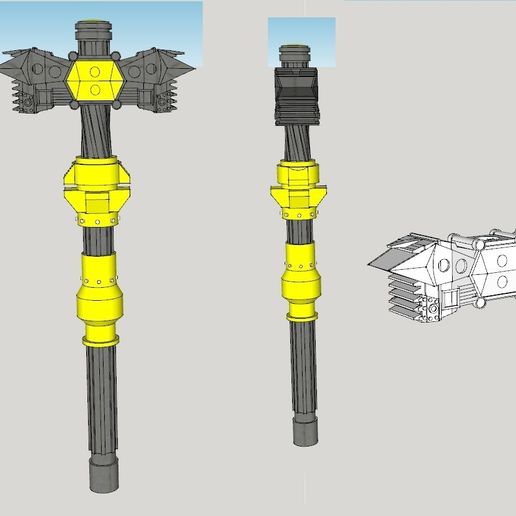 🤖 TRANSFORMERS BUMBLEBEE BATTLE HAMMER TLK・ 3D File for ・Cults