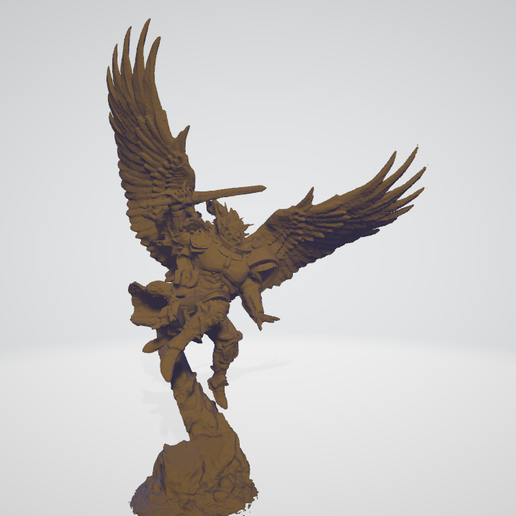 STL file my version of sanguinius 🎲 ・3D print object to download・Cults