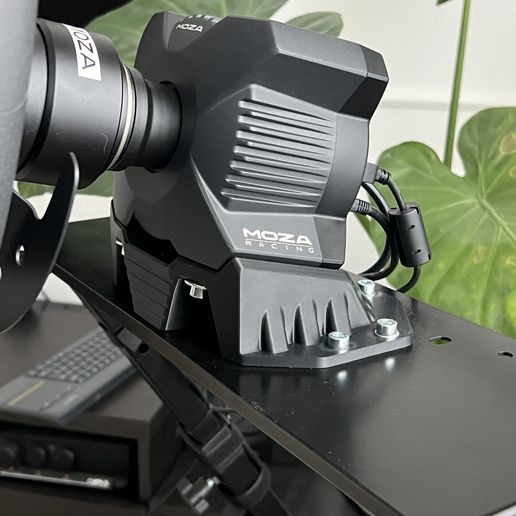 🛞 MOZA Racing R3 &R5 Wheel Base Plate Mount for GTPlayer・ STL File for ...