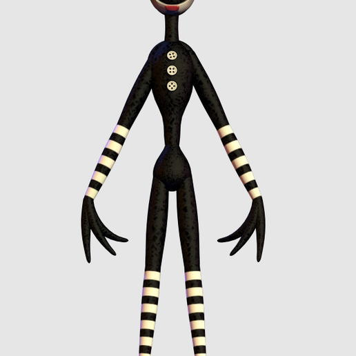 👾 The Puppet / Marionette - Five Nights at Freddy's (FNAF) - High Poly ...