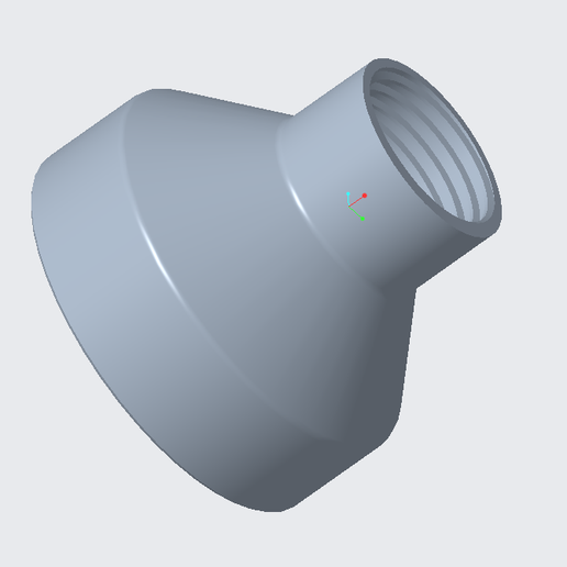 ⚙️ Adapter / Connecting HT110 to DN38・ STL File for 3D printing・Cults