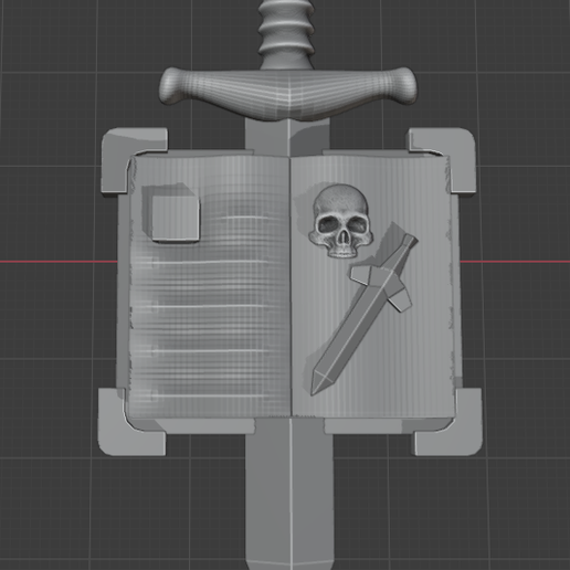 📛 Grey Knight chapter Badge・ STL File for ・Cults