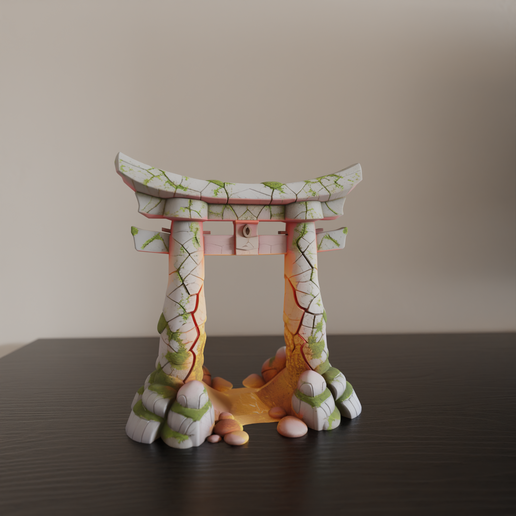 🗿 Japanese portal torii・ 3D File for 3D printing・Cults