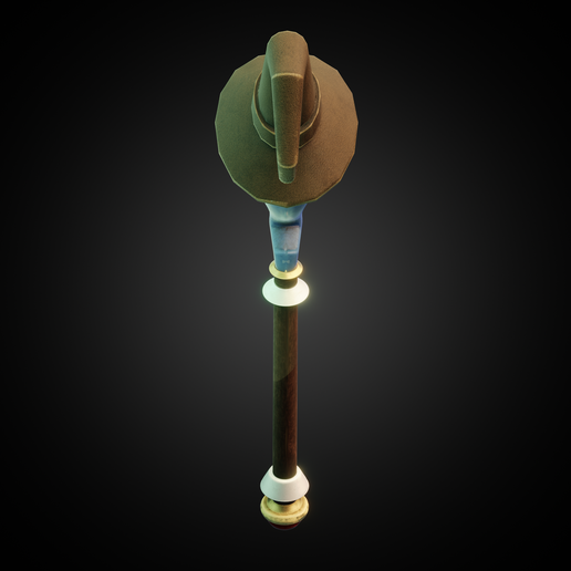 🦆 Donald Duck Mage Staff・ STL File for 3D printing・Cults