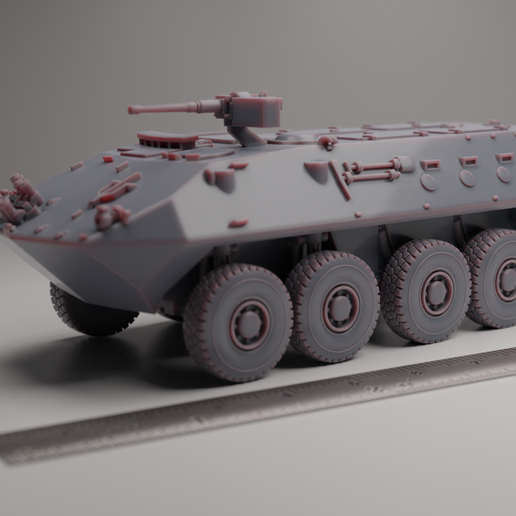 🪖 MOWAG 8x8 APC・Archivo STL para ・Cults