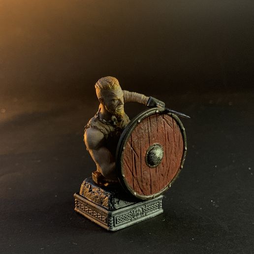 👤 Viking Bust・Free STL File for ・Cults