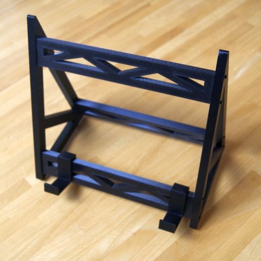 💪 Simple Strong Book Stand・Free 3D File for ・Cults