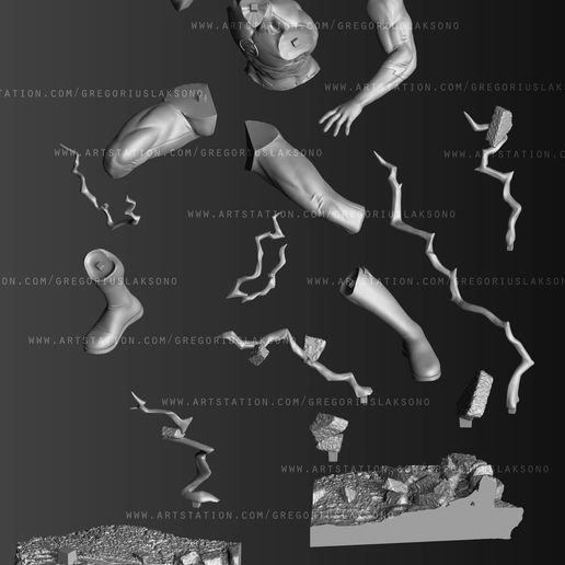 🎨 The Flash Fan Art Statue 3d Printable・ 3D File for ・Cults