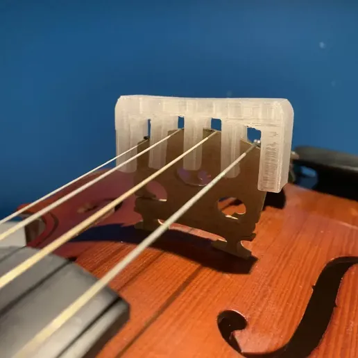 🙊 Violin/Viola Mute・Free STL File for 3D printing・Cults