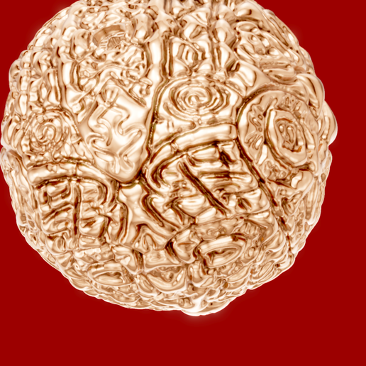 STL file Celtic knot Texturd ball 🪢 (OBJ and 3MF)・3D printable design ...