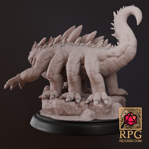 👹 D&D Monsters - Basilisk・Free STL File for 3D printing・Cults