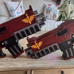 3D printable Warhammer 40k Bolter • made with Bambu Labs A1 Mini・Cults