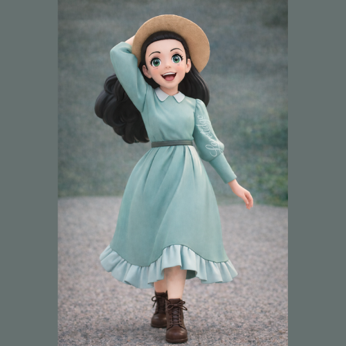 👾 Diana Barry Anne Shirley anime 2025・ STL File for 3D printing・Cults