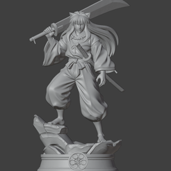 Inuyasha・1 3D Model & STL File to Download・Cults