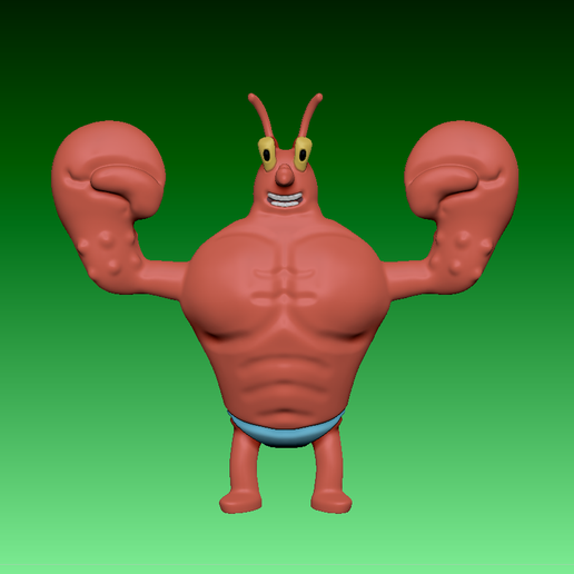 spongebob buff lobster