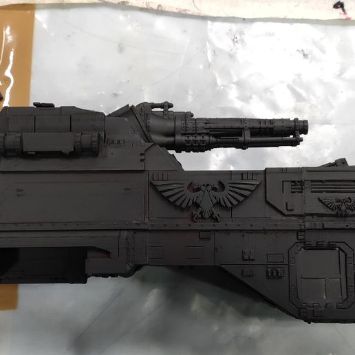🥔 Potato Patern Thunderhawk Gunship・3D Print with the Flashforge ...