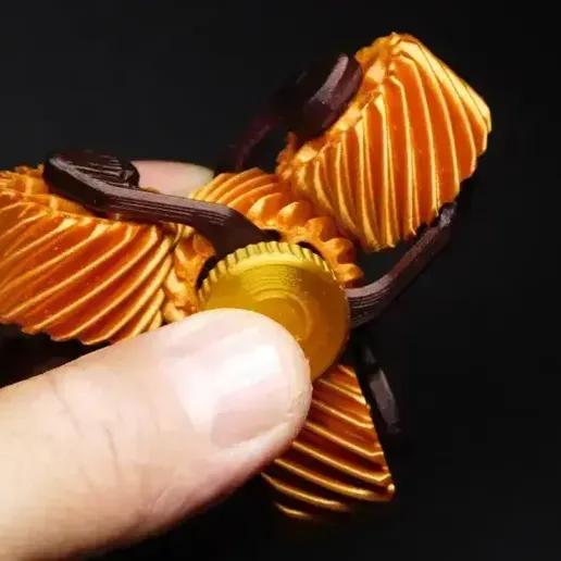 Archivo 3D Fidget mechanic spinner 👌 ・Objeto imprimible en 3D para ...