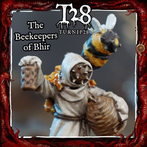 💂 Turnip28: The Beekeepers of Bhirr・ 3D File for 3D printing・Cults