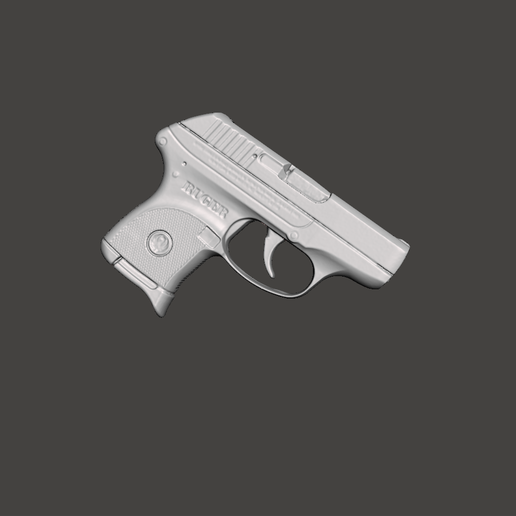 🔫 Ruger Lcp Real Size 3D Gun Mold・ STL File for 3D printing・Cults