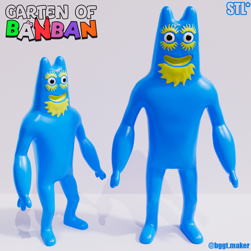 Archivo STL FLUMBO DE GARTEN DE BANBAN 7 - 8 | FAN ART | BGGT | STL OBJ ...