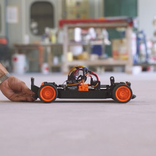 🚗 DKS Pro - 4WD 1:10 Adaptable Chassis・ STL File for 3D printing・Cults