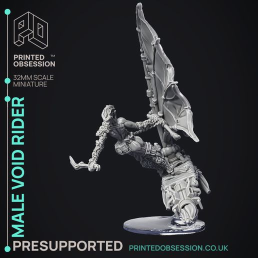 ♂️ Void Surfer - Male - Gith Renders - PRESUPPORTED - Illustrated and ...