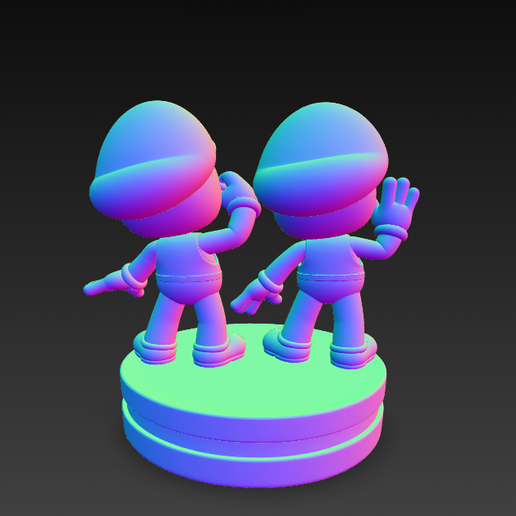 🤖 Astro Bot Mario and Luigi Mario bros・ STL File for 3D printing・Cults