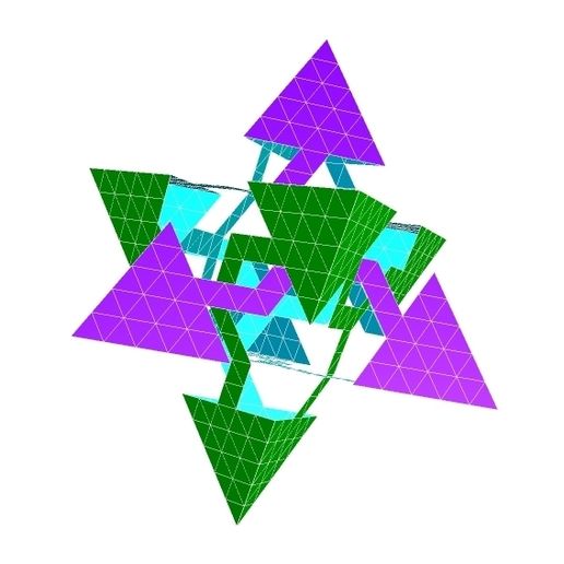 Free 3D file ESCHER TETRAHEDRAL POLYLINK 3 🎨 ・3D printer model to ...