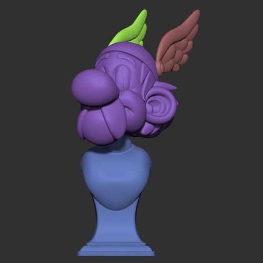 STL file Asterix & Obelix Collectible Bust 3D Print 👤 ・3D printer ...