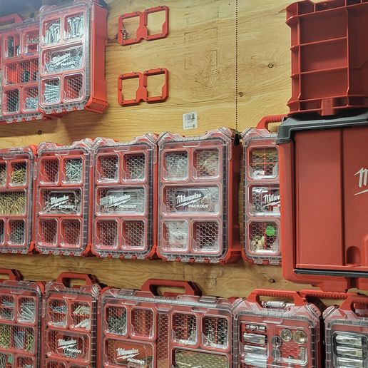 🧑‍🔧 Milwaukee Packout Wall System・ STL File for 3D printing・Cults
