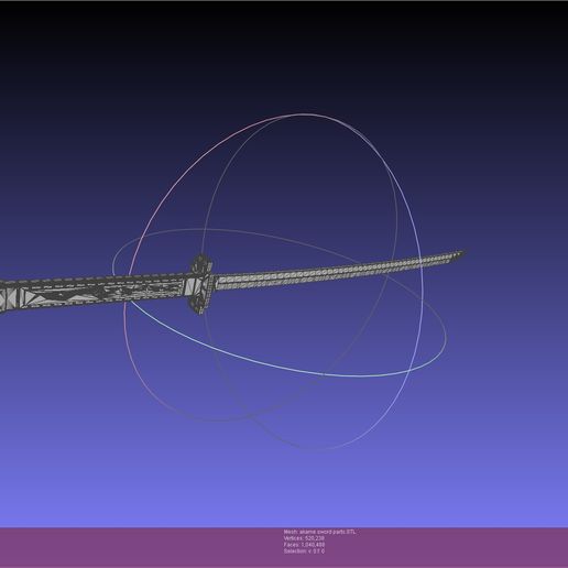 STL file Akame Ga Kill Akame Sword And Sheath Printable Assembly 🗡️ ...