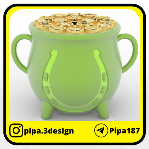 STL file ALCANCÍA ST. PATRICK - SAN PATRICIO 📦 ・Model to download and ...
