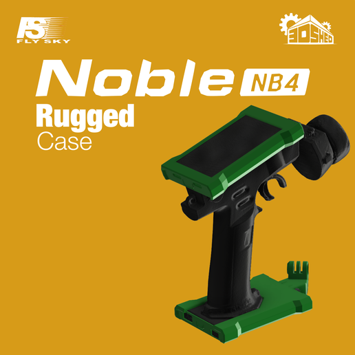 🏎️ Flysky Noble NB4 Rugged TPU Case・ 3D File for 3D printing・Cults