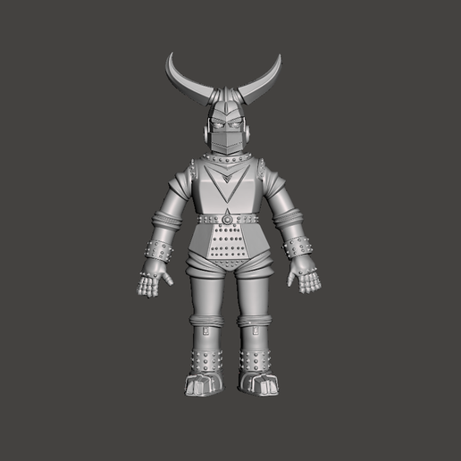 🎨 FAN ART GIANT ROBO EVIL Robo GR-2 JOHNNY SOKKO・Archivo OBJ para ...