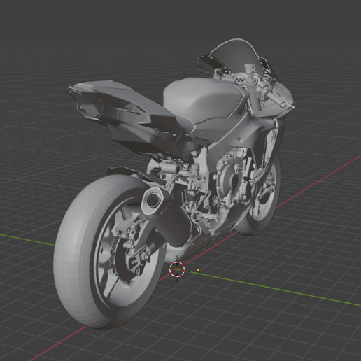 🛞 Yamaha R1M 3D Model STL・ STL File for 3D printing・Cults